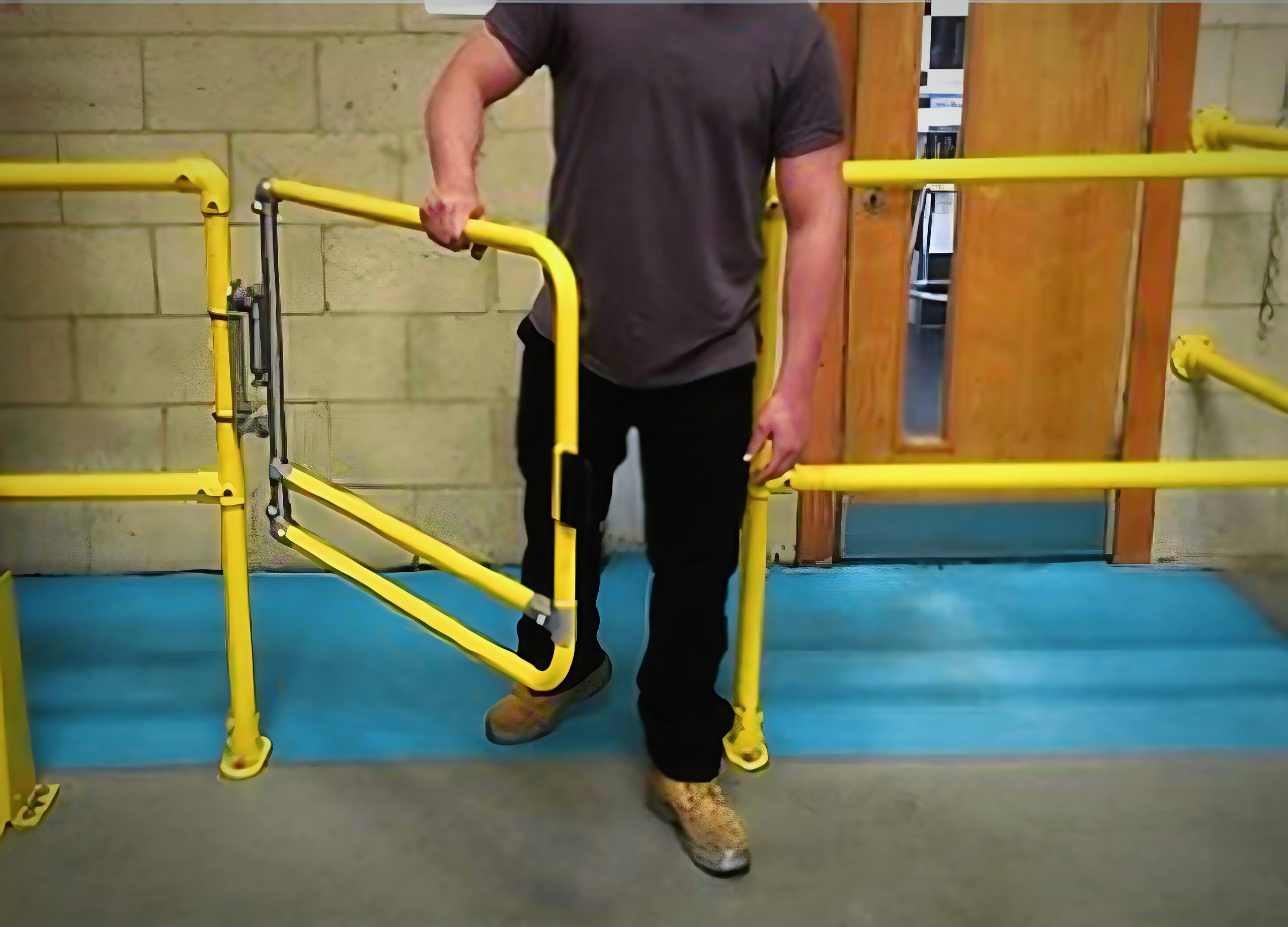 Enhance Workplace Safety with i-lift’s Spring-Loaded Safety Swing Gate ...