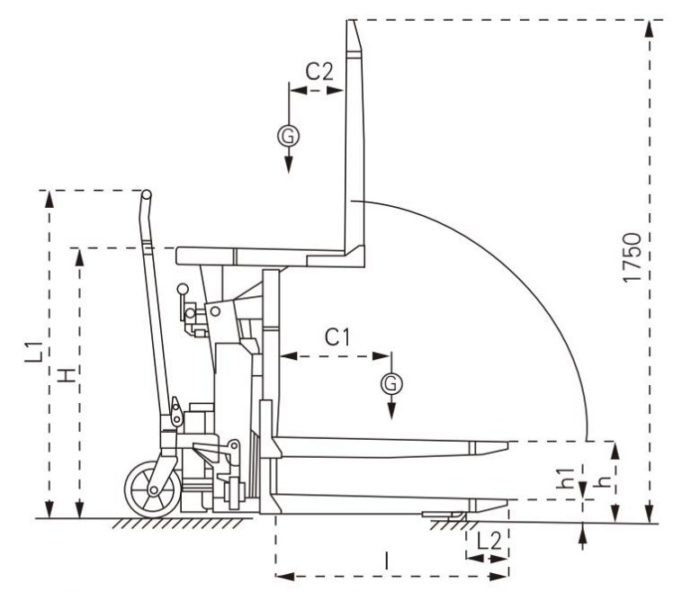 LT10M Manual Pallet Tilter, LT10E Electric Pallet Tilter