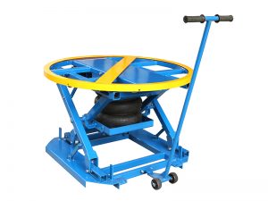 Quick airbag loader, pneumatic rotating lift table, rotating platform ...