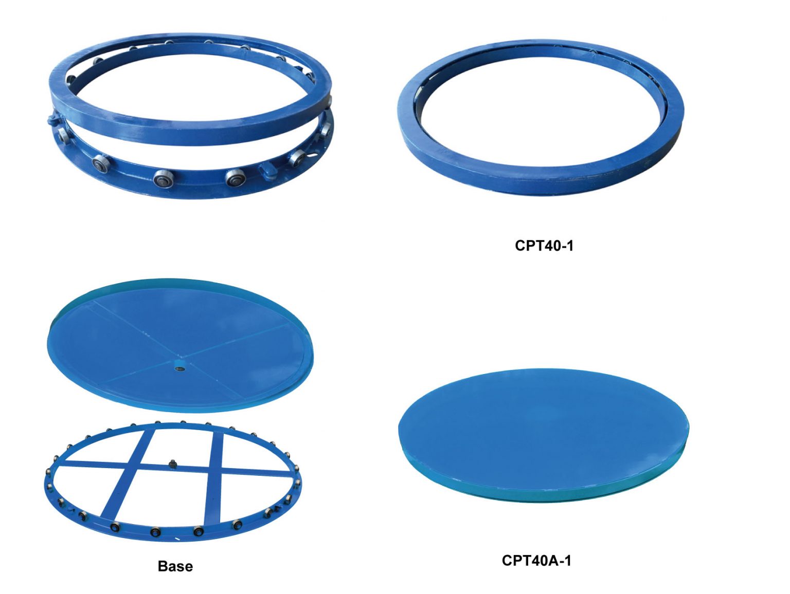 CPT20-1 Carousel Turntable Skid Turntable Disc Pallet Turner - I-Lift ...