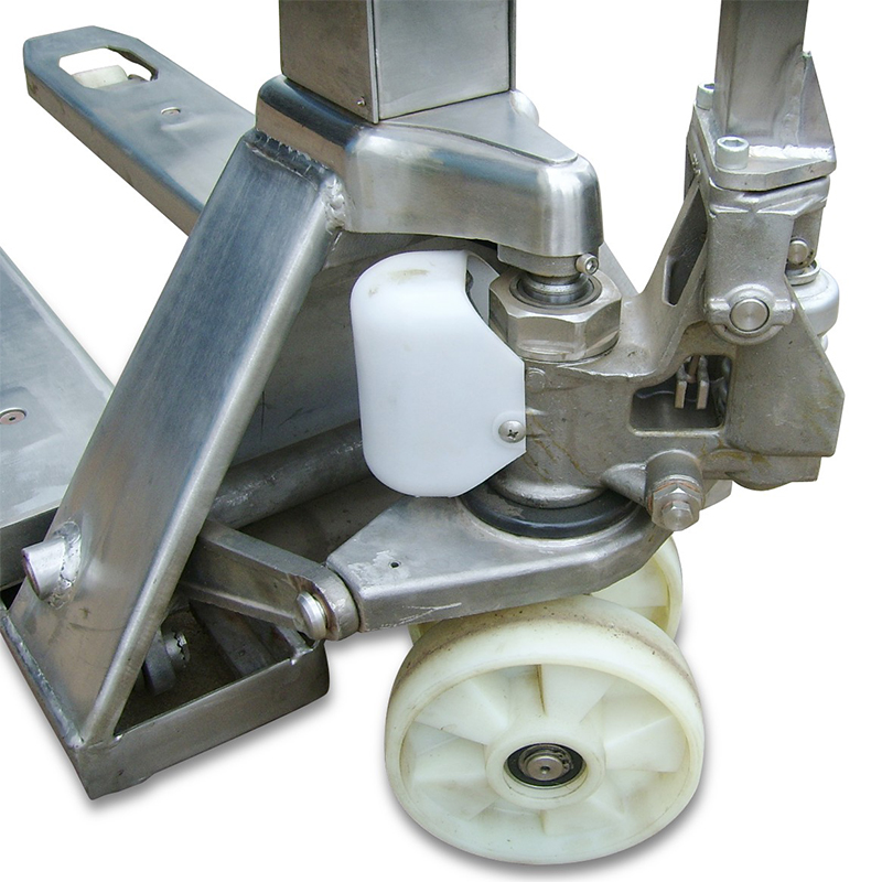 ZFS20S Stainless steel mobile weighing cart, weighing pallet jack ...