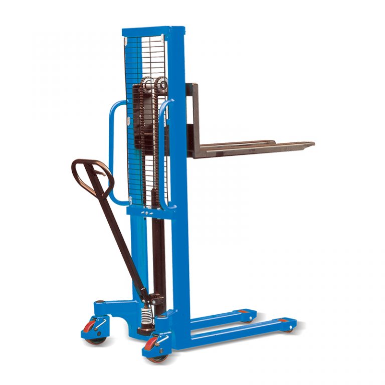 PA1015 hydraulic hand stacker,hand pump operated lift truck-Iliftequip.com