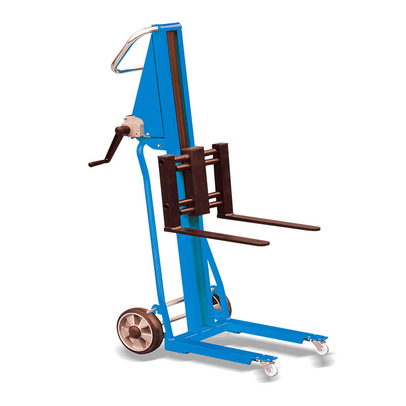 PM120N mini winch platform stacker, mini winch stacker--Iliftequip.com