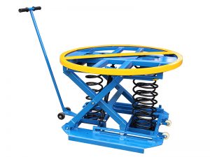 Spring lift table/Lift table with rotary plate/