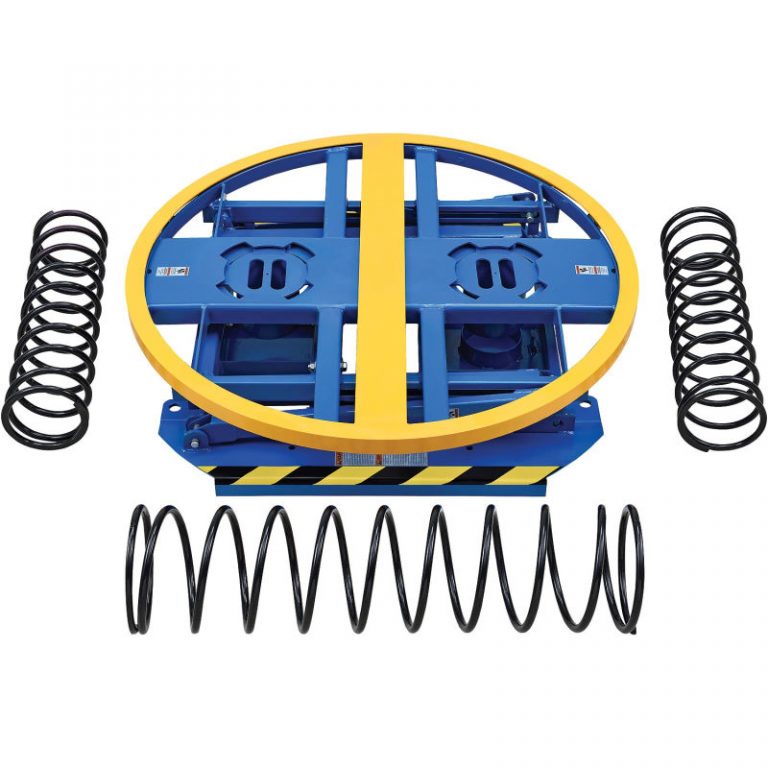 Spring lift table/Lift table with rotary plate/
